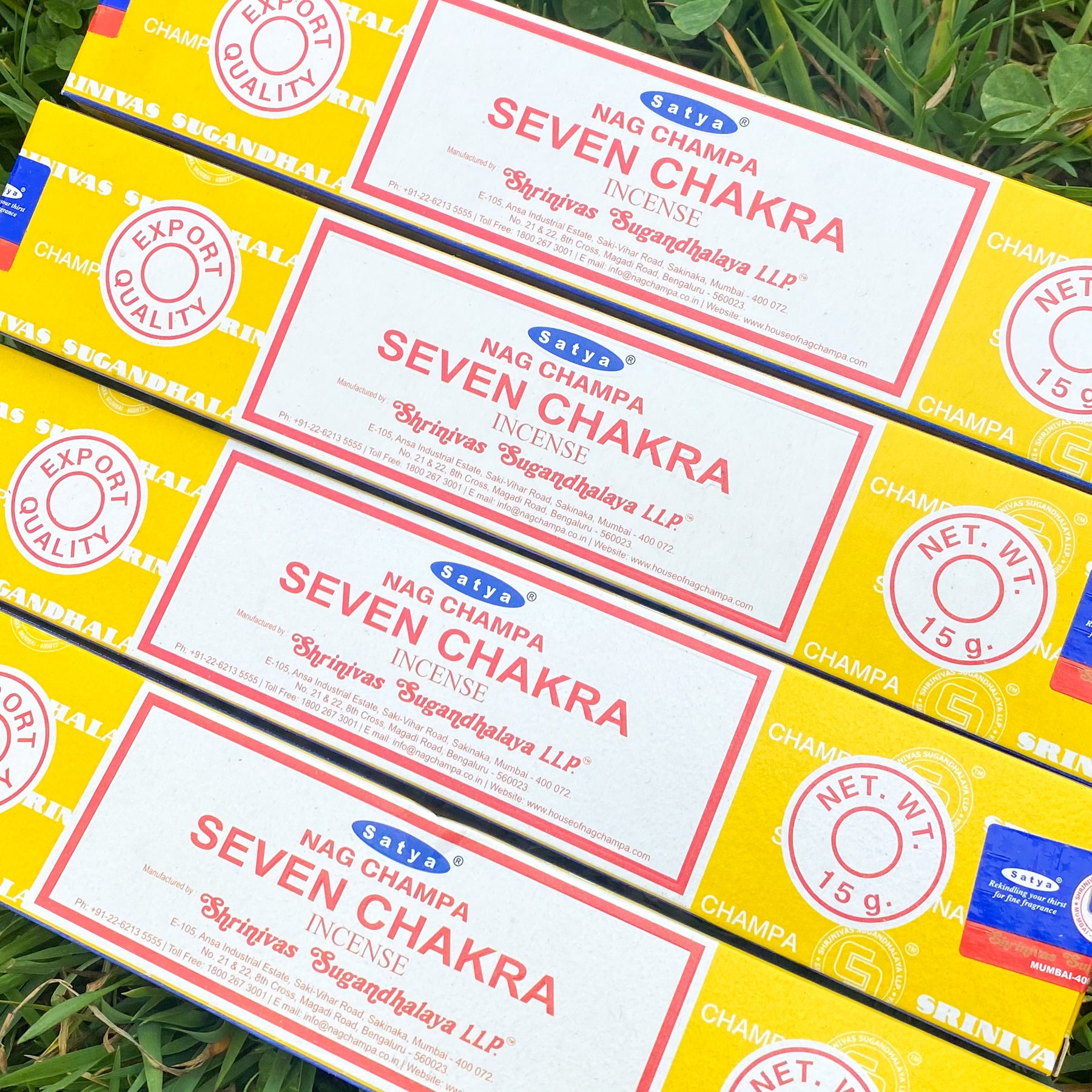 Satya Incense Stick Box - 9 Scents/Flavors Available – Live in the Light